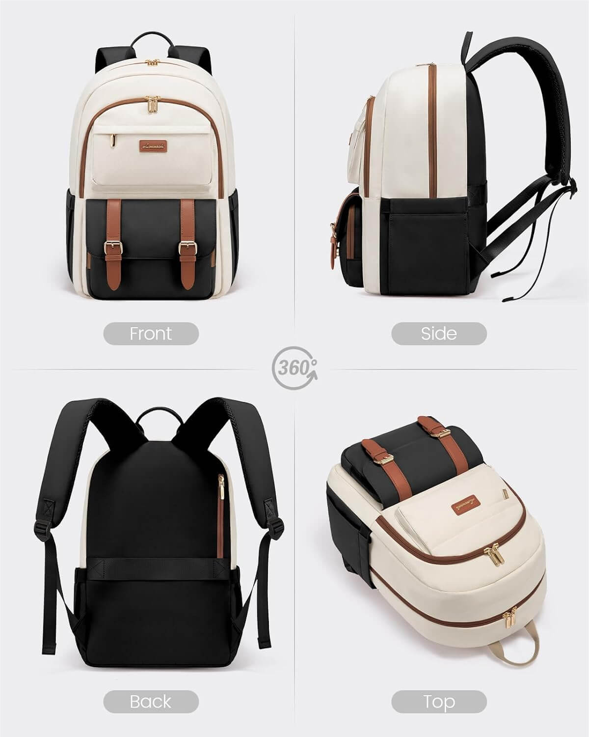 Lovevook College Laptop Backpack， 15.6” 17.3” – LOVEVOOK