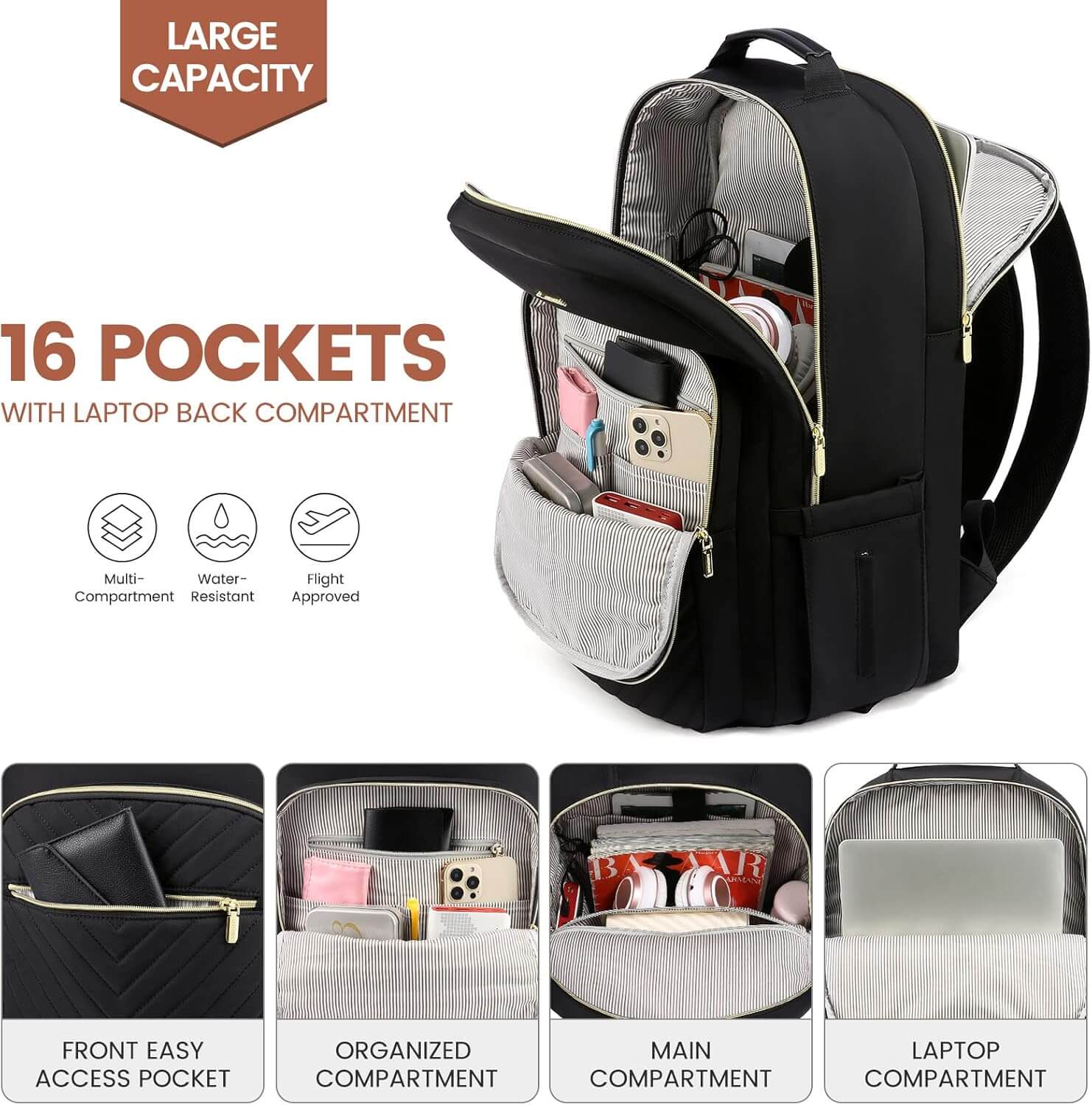 The V Backpack | Lovevook - Stylish & Functional for All Needs – LOVEVOOK