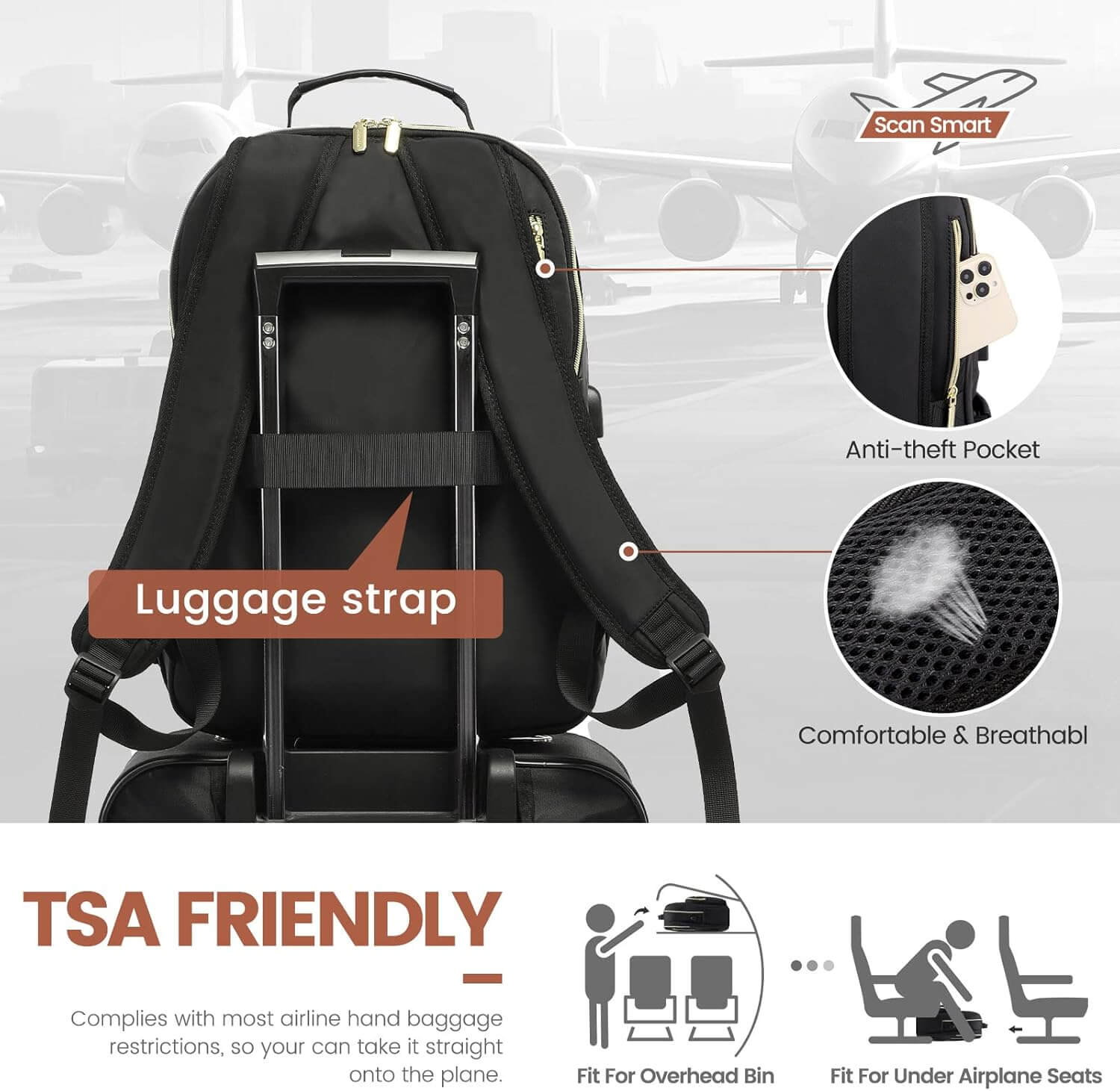 The V Backpack | Lovevook - Stylish & Functional for All Needs – LOVEVOOK