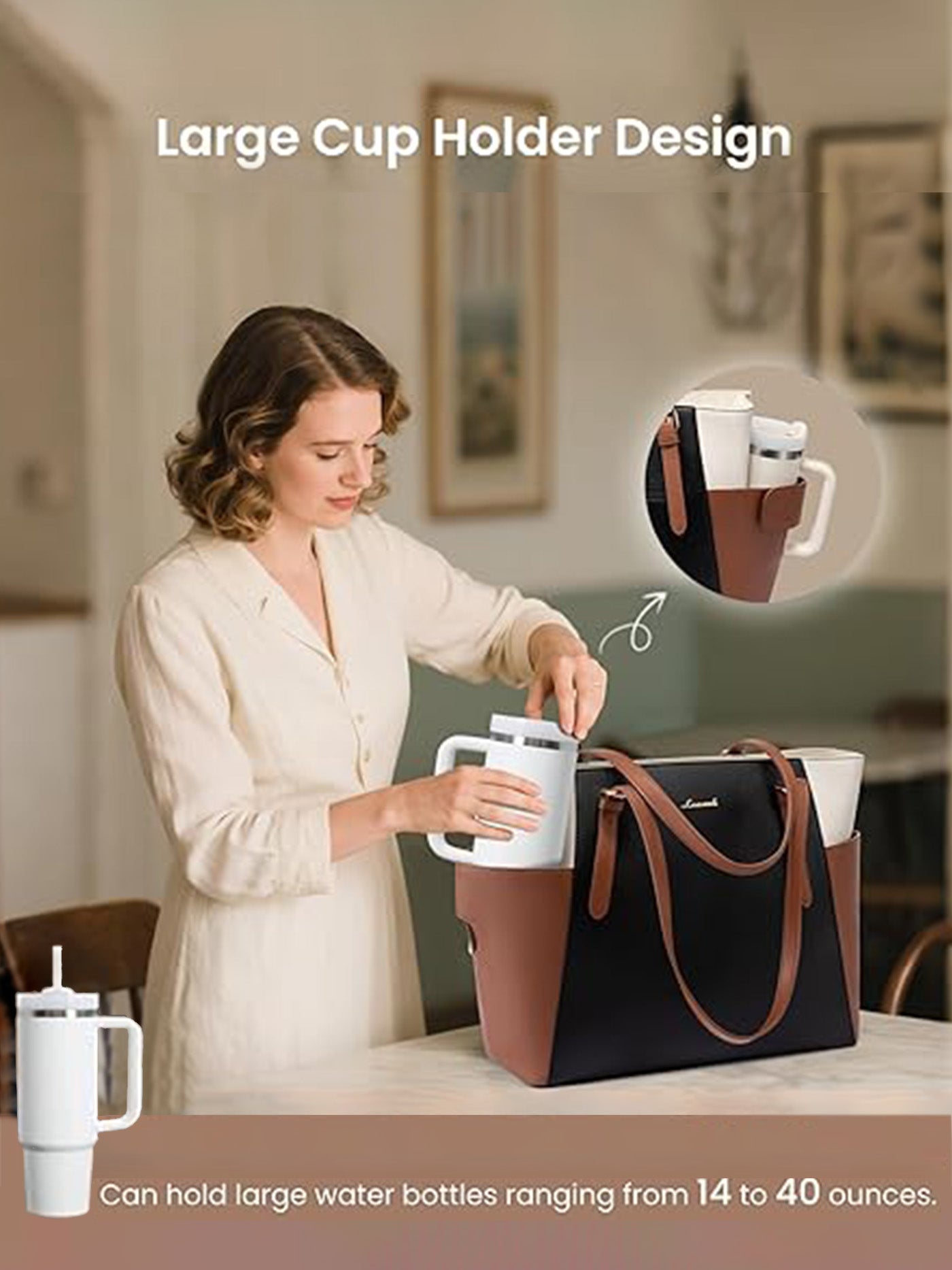 LOVEVOOK Laptop Tote & Shoulder Bag 15.6" 17.3" with Padded Laptop ...