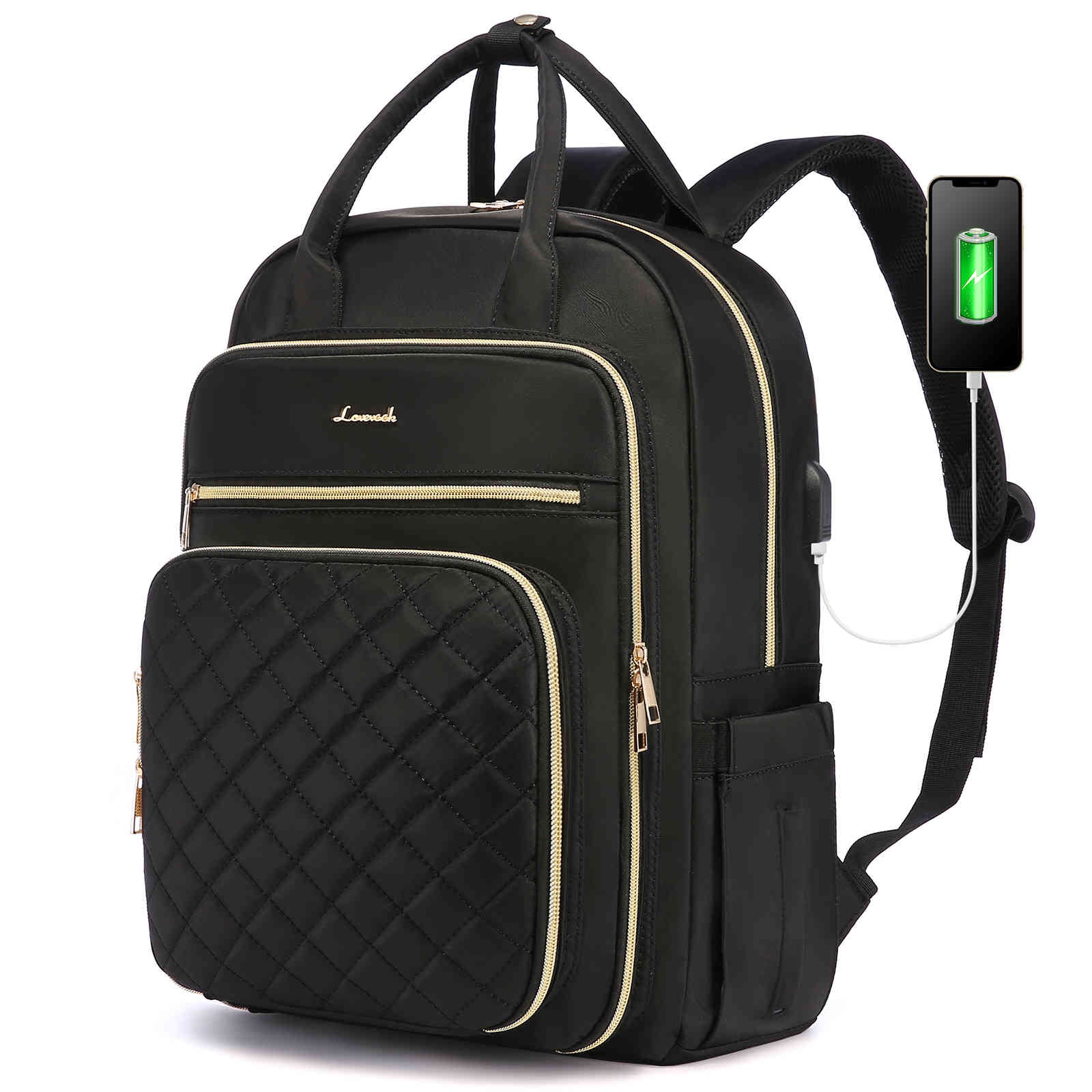 Garnet Backpack | Lovevook - Compact & Secure Daily Backpack – LOVEVOOK
