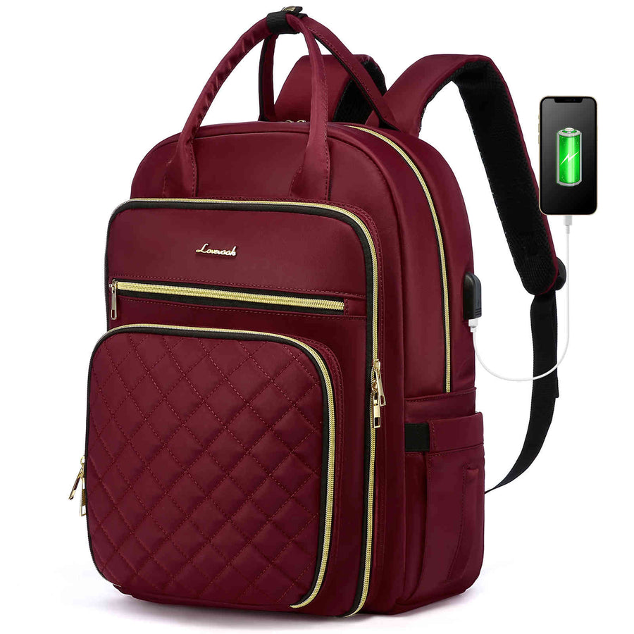 Garnet Backpack | Lovevook - Compact & Secure Daily Backpack – LOVEVOOK