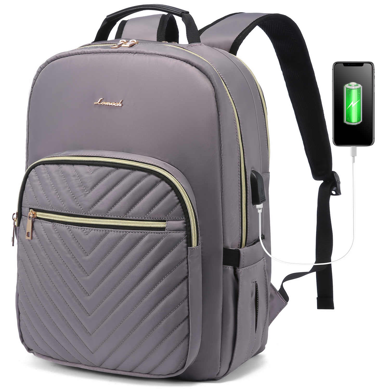 The V Backpack | Lovevook - Stylish & Functional for All Needs – LOVEVOOK