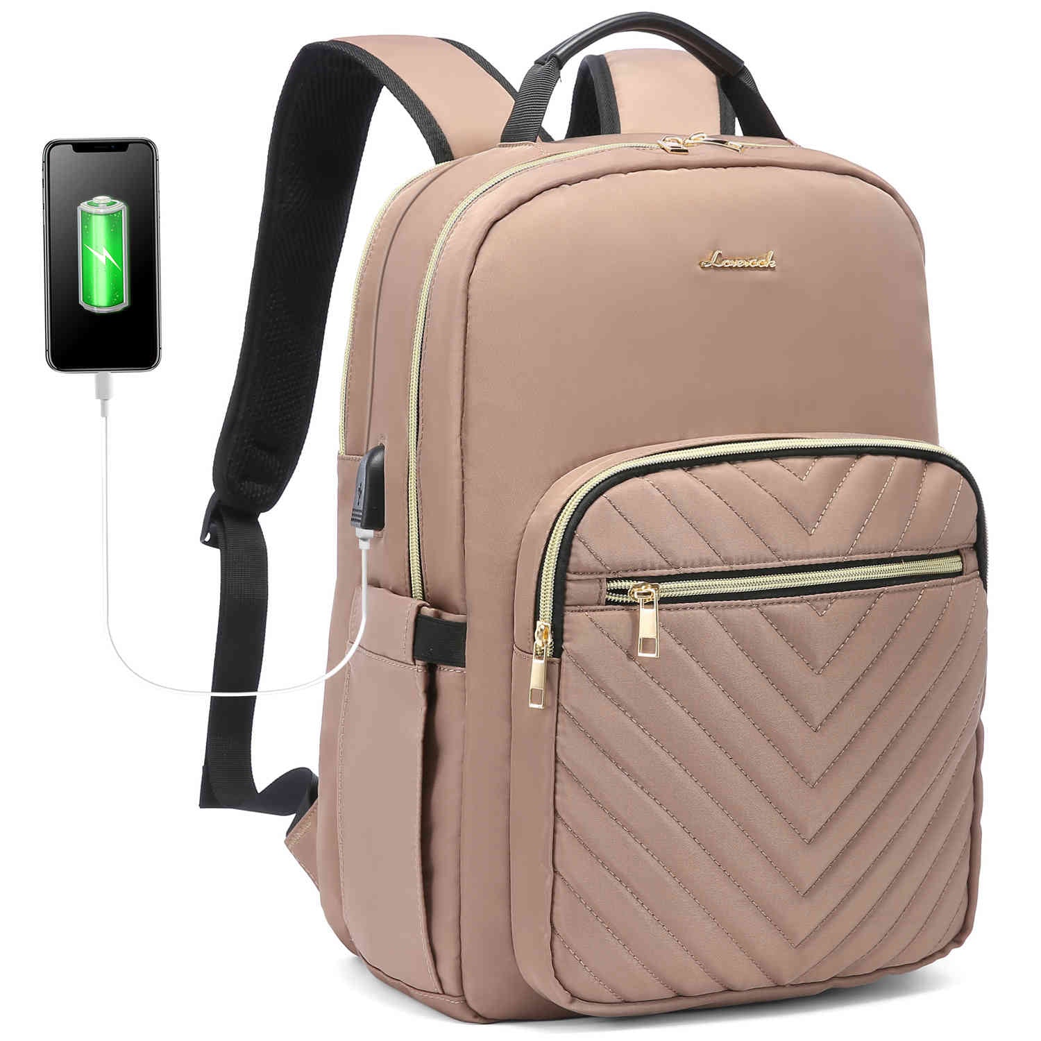 The V Backpack | Lovevook - Stylish & Functional for All Needs – LOVEVOOK