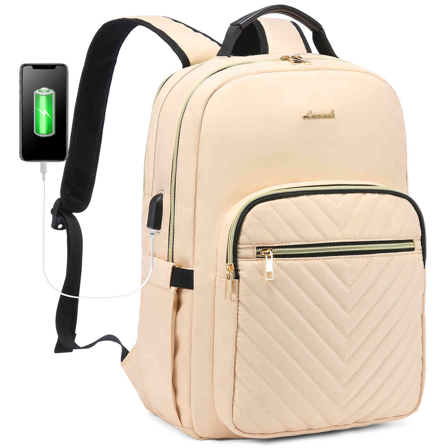 The V Backpack | Lovevook - Stylish & Functional for All Needs – LOVEVOOK
