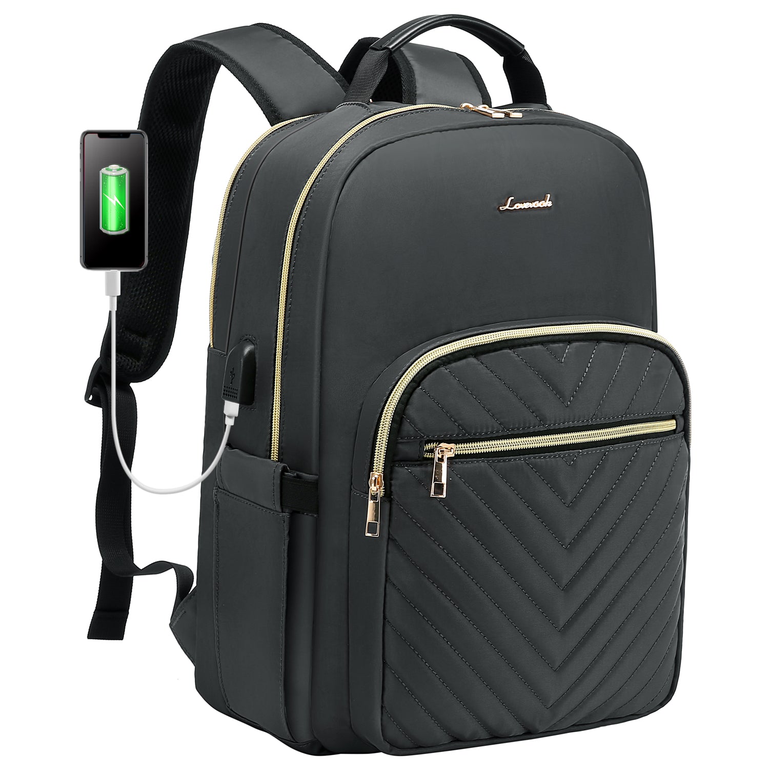 The V Backpack | Lovevook - Stylish & Functional for All Needs – LOVEVOOK